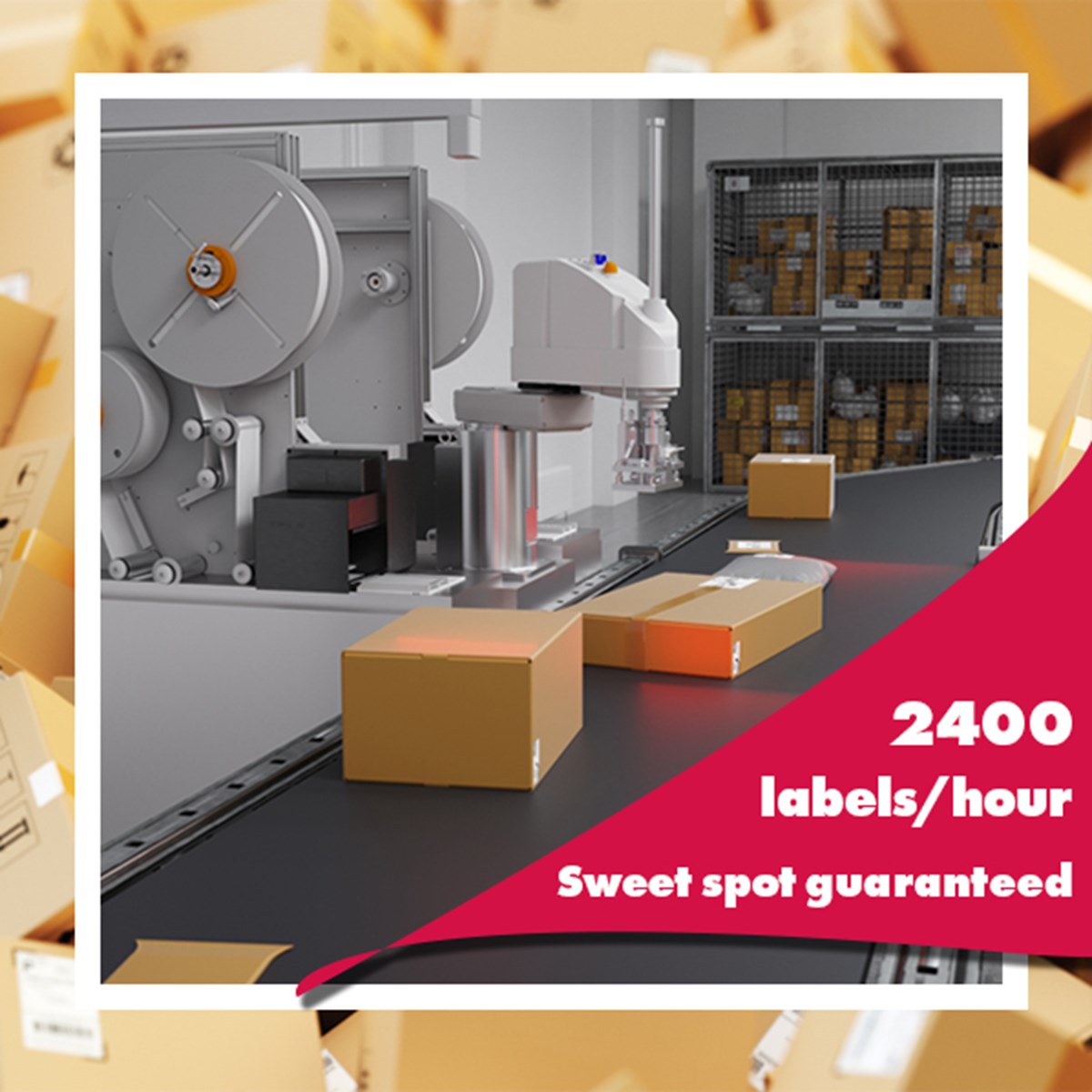 Individual Print & Apply Systems with Flying Applicator